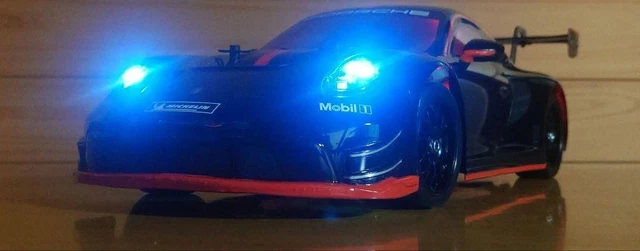 TAMIYA RC PORSCHE 911Gt3 R 992 Led Light With Propo Charger £800.09 ...