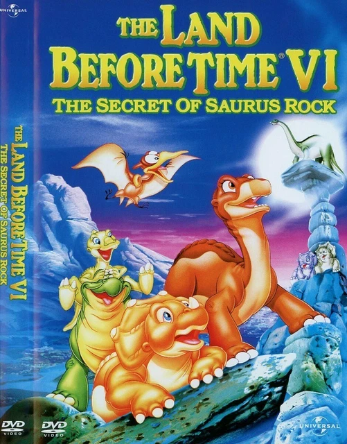 THE LAND BEFORE Time VI: The Secret Of Saurus Rock DVD (Region 3) VGC £ ...