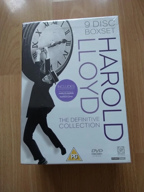 HAROLD LLOYD DEFINITIVE Collection 9 Disc DVD Box Set - NEW & SEALED UK ...