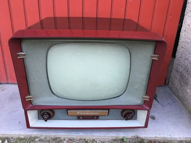 ANCIENNE ET RARE Television Televiseur Radiola Annees 50 EUR 300,00 ...