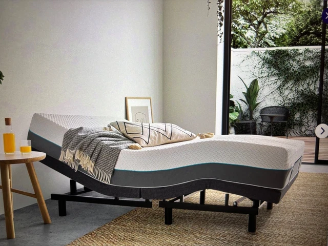 SLEEPMOTION 200I ADJUSTABLE Electric Bed Frame 4' Double Used XLNT ...