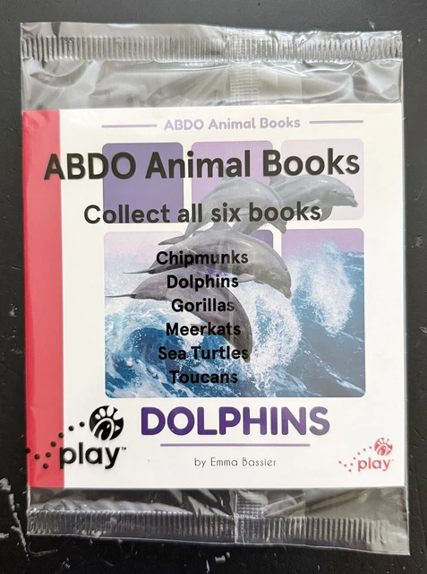 2025 CHICK-FIL-A KIDS Meal Book ABDO ANIMAL BOOKS "Dolphins" NEW $9.71 ...