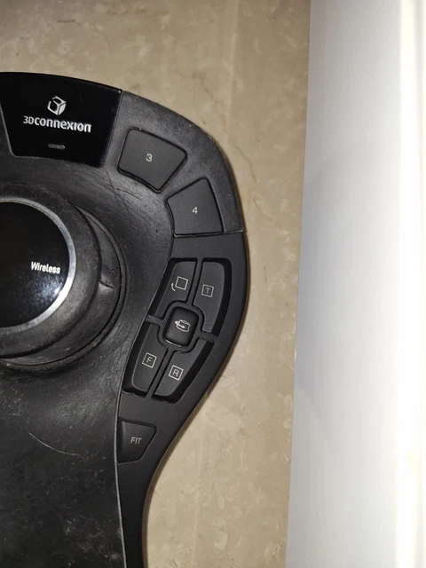 3DCONNEXION SPACEMOUSE PRO Wireless – Profi 3D Maus für CAD & 3D EUR ...