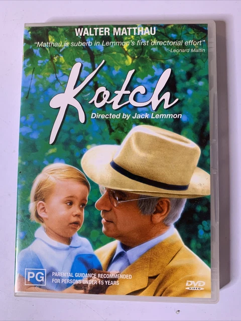 KOTCH (DVD, 1971) Walter Matthau, Felicia Farr, Deborah Winters Region ...