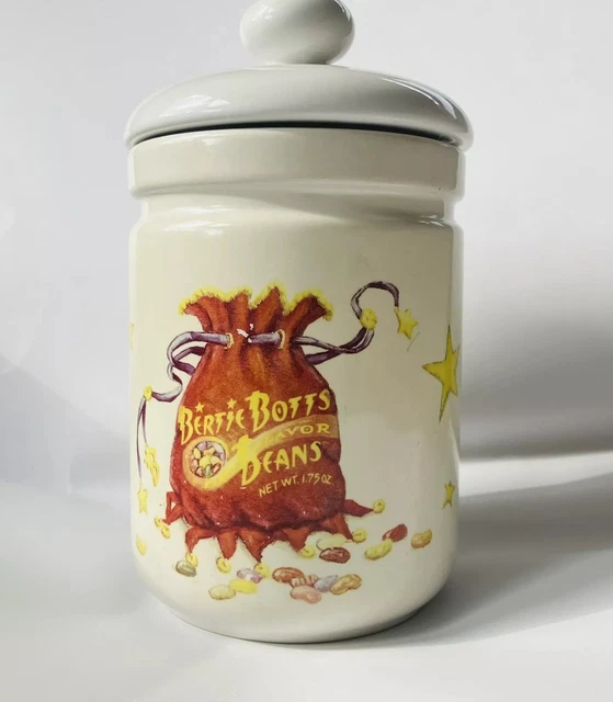 VINTAGE HARRY POTTER Sorcerers Stone Cookie Jar Bertie Botts Every ...