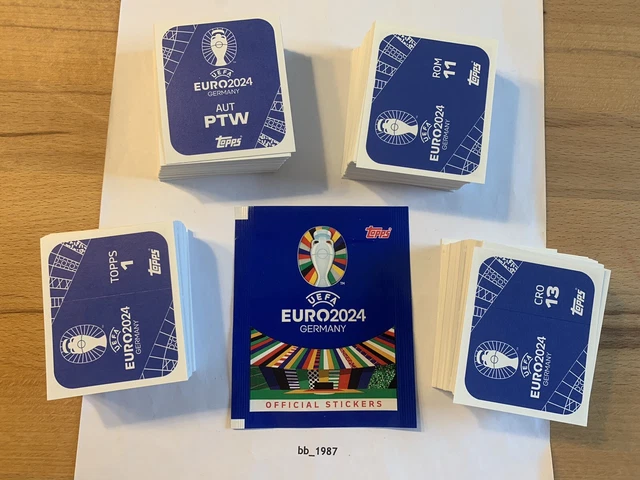 TOPPS - UEFA Euro 2024 (European Championship 24) - Base / Foil / Base ...