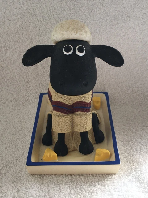 WALLACE & GROMIT Nodding Shaun The Sheep Figure Car Parcel Shelf Bobble ...
