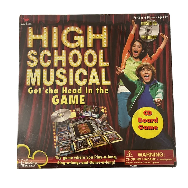 DISNEY CHANNEL HIGH School Musical CD Board Game New Sealed £15.72 ...