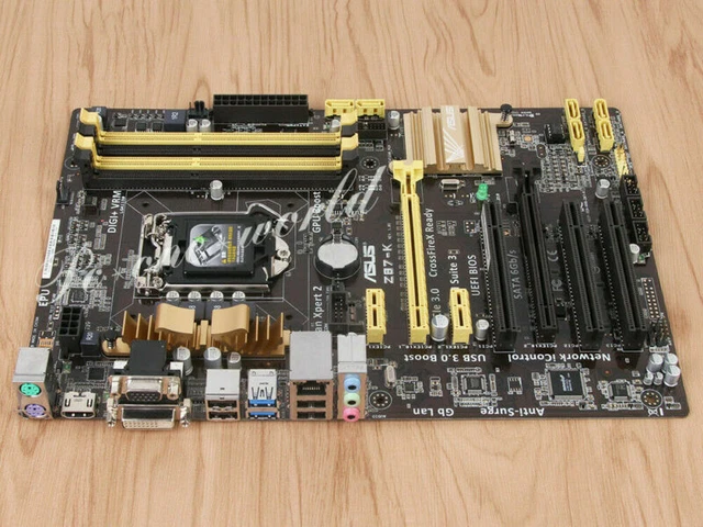 ASUS Z87-K LGA 1150 Intel Z87 DDR3 SATA 6Gb/s USB 3.0 ATX Intel Motherboard £98.65 - PicClick UK