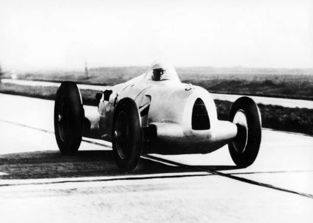 BERND ROSEMEYER IN Auto Union Recordbreaking Car 1937 1 Motor Racing ...