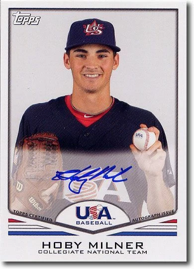 HOBY MILNER 2011 Topps USA Autographe Rookie Auto RC EUR 5,51 - PicClick FR