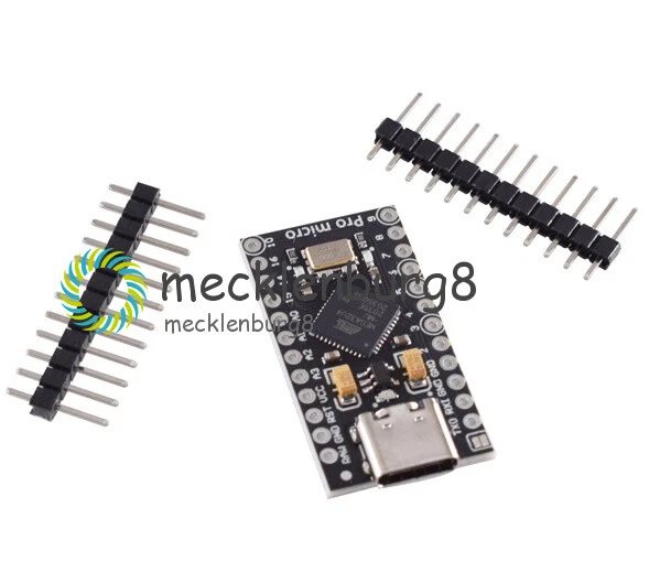 ATMEGA32U4 PRO MICRO Controller Board for Arduino Pro Micro Type-C USB ...