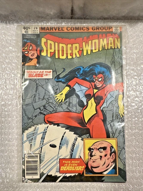 MARVEL COMICS SPIDER-WOMAN #26 (1978, 1st Series) May 1980 Near Mint ...