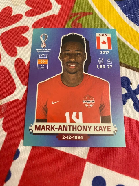 PANINI WORLD CUP Qatar 2022 Figure Nr Can 15 Newsstand/Mint Mark ...