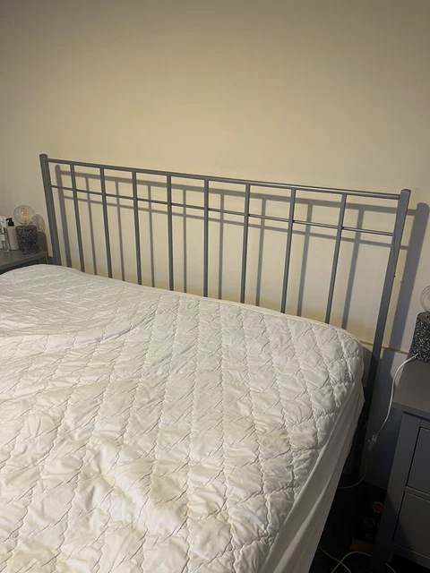 NIGHTS IN IRON - 'Manger' - KING SIZE - Iron Bed Frame & Side Table - £ ...