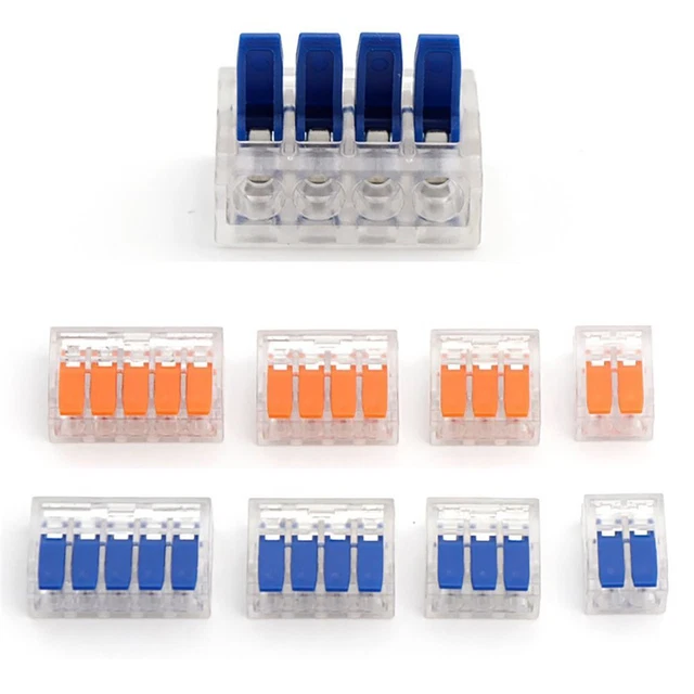 MINI WIRE CONNECTOR Compact Fast Connector Small Wiring Connector ...