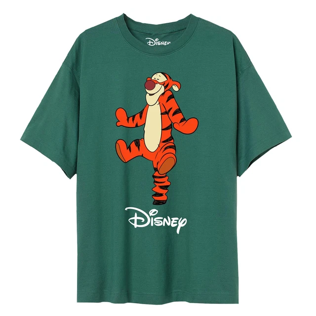 DISNEY WOMENS T-SHIRT Tigger Jumping Retro Style Top Tee S-XL Official ...