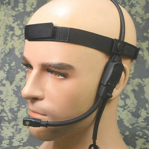 TCA MH-180 IPX7 Military/SWAT Bone Conduction Tactical Headset Atlantic ...