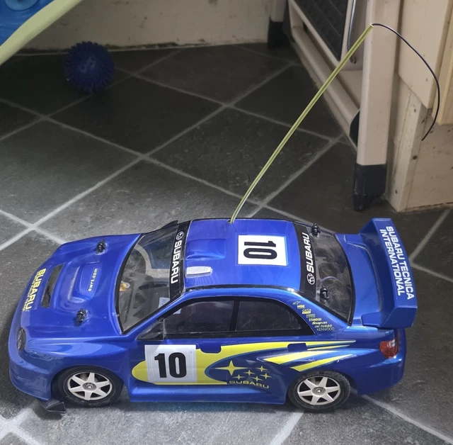 NIKKO SUBARU IMPREZA WRC Remote Control Vintage RC Car £57.88 - PicClick UK