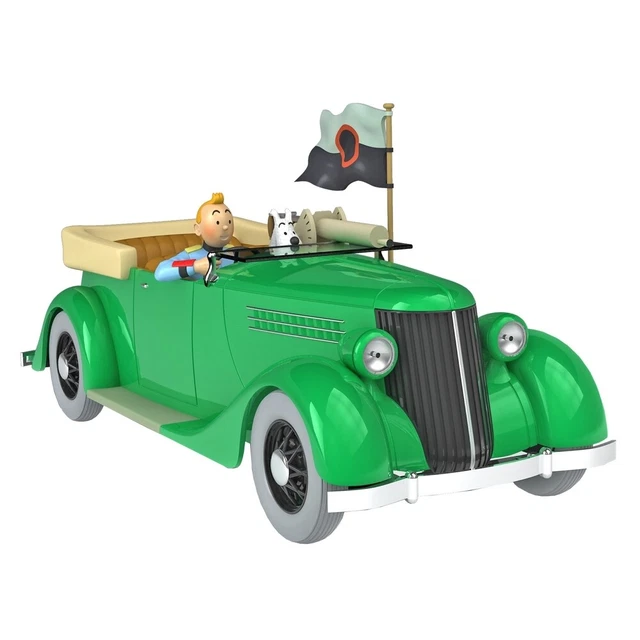 COLLECTIBLE CAR TINTIN, the Ford Machine Gun car Nº12 1/24 (2020) EUR ...