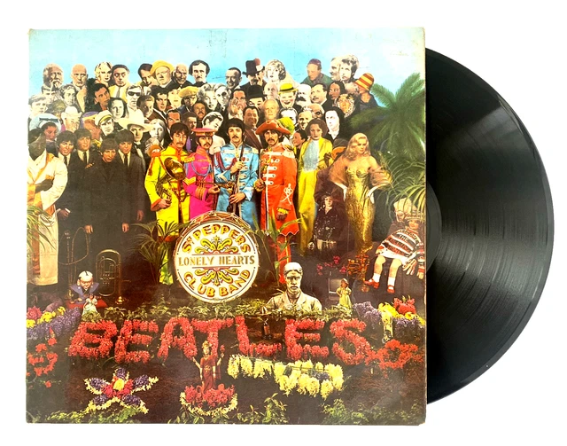 BEATLES - SGT Peppers Lonely Hearts Club Band 1st LP Record PMC7027 Mono 1967 £49.99 - PicClick UK