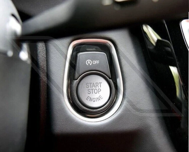 BMW F80 F82 F83 F87 M2 M3 M4 Bouton Poussoir Start Stop Moteur Argent ...