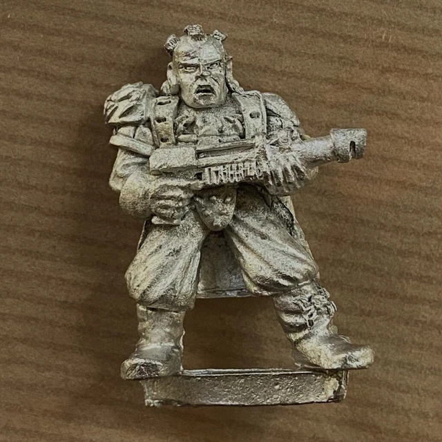 NECROMUNDA CONFRONTATION INEDITO Ganger Helmawr anni '90 Warhammer 40k ...