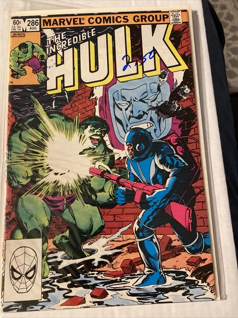 THE INCREDIBLE HULK #286 NM (août 1983, Marvel) EUR 9,75 - PicClick FR