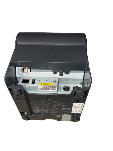 EPSON TM-T88V 80MM Thermal Receipt Printer USB Ethernet UB-E04 + PSU £ ...