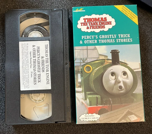 THOMAS THE TANK Engine Friends Percy’s Ghostly Trick VHS Tape - George ...