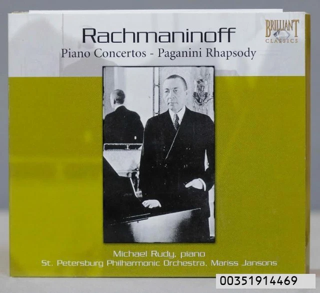 2 CD. JANSONS. Piano Concertos. Paganini Rhapsody. Rachmaninoff EUR 6 ... 2 CD. JANSONS. Piano Concertos. Paganini Rhapsody. Rachmaninoff EUR 6 ...