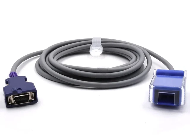 SPO2 SENSOR EXTENSION Cable Doc-10 Amp 14 Pin to Db9 Pin $16.80 - PicClick