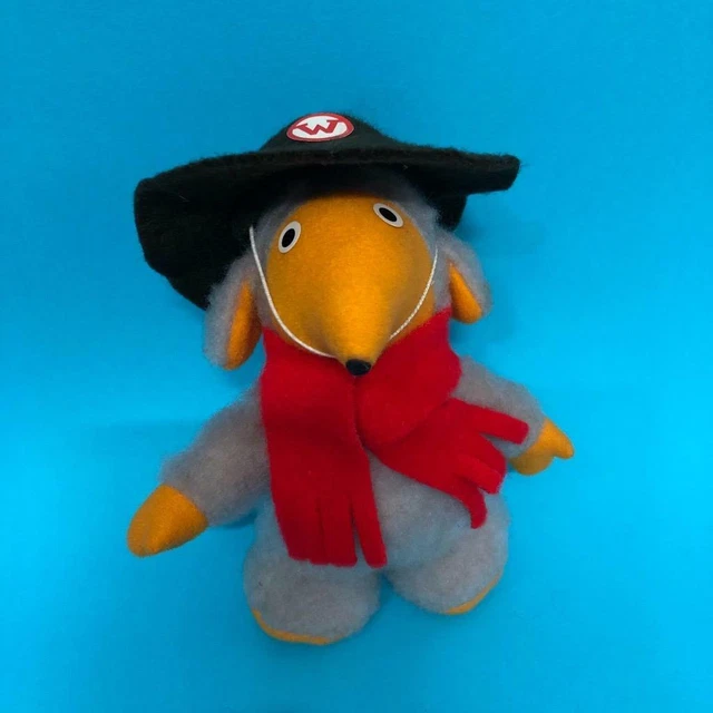 RARE VINTAGE PEDIGREE The Wombles Orinoco Felt Hat Plush Soft Toy Doll ...