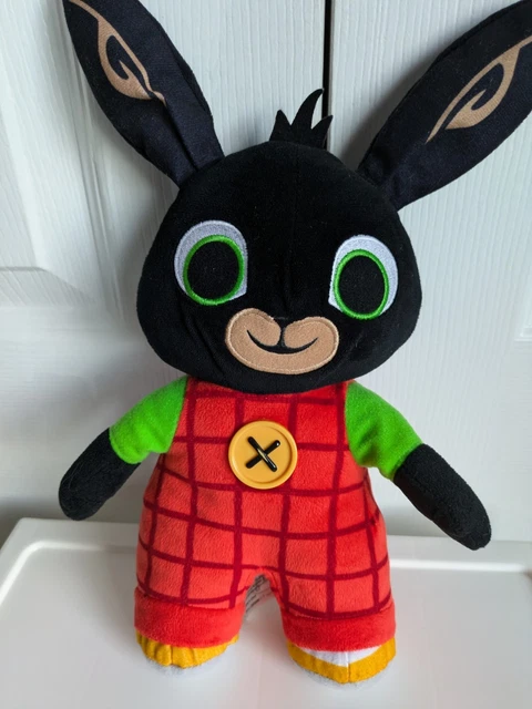 BING BUNNY RABBIT Soft Toy Plush Teddy CBeebies Rare Talking $29.99 ...