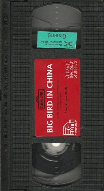 SESAME STREET: BIG Bird in China [VHS Tape] $64.95 - PicClick CA