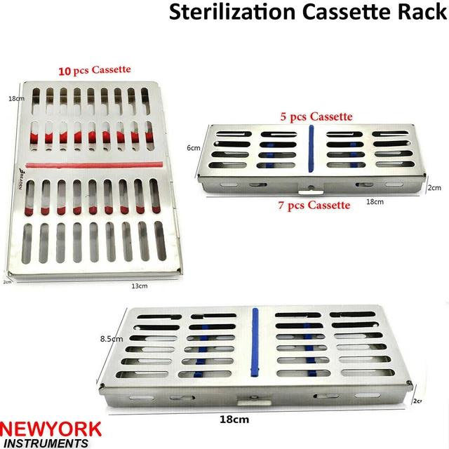 AUTOCLAVE STERILIZATION CASSETTE Rack Instruments Holding Box For ...