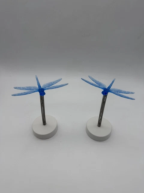 2X IKEA SKINA Dragonfly LED Night Light or Small Table Top Light Mini ...