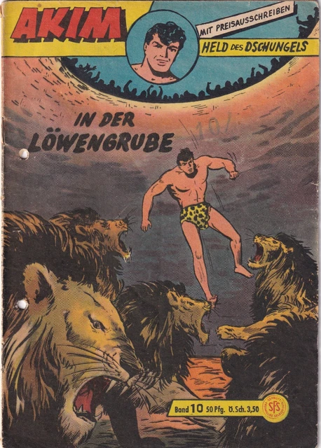 AKIM HELD DES Dschungels 10 Wäscher original Lehning Verlag EUR 12,50 - PicClick DE