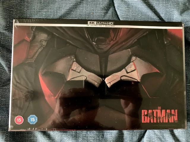 THE BATMAN 4K Ultra HD blu-ray Batarang double steelbook limited UHD UK edition £79.95 - PicClick UK