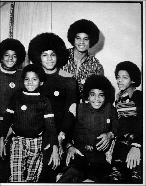 THE JACKSONS POSTER Page . Michael Jackson Five 5 . V74L £7.99 ...