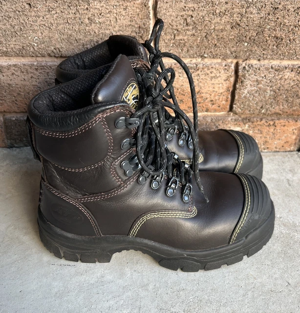 OLIVER MENS ATS all terrain Boots Size Us 6 Brown Lace Up Very Good ...