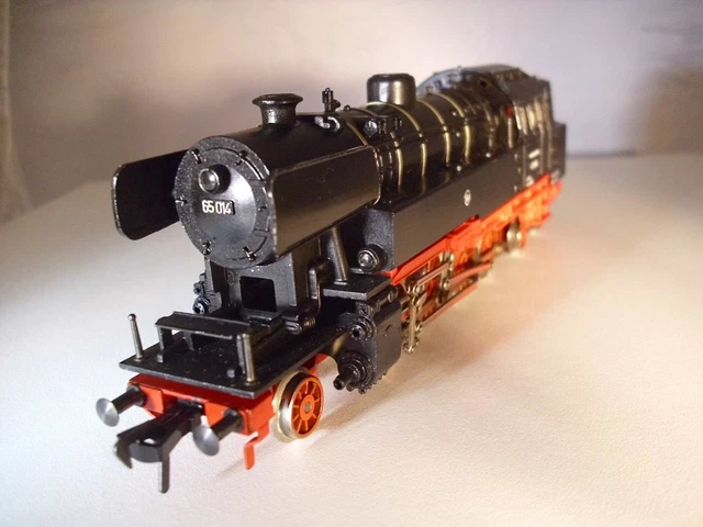 FLEISCHMANN H0, DAMPFLOK, BR65 014, DC, digitalisiert, Zimo MX600 ...