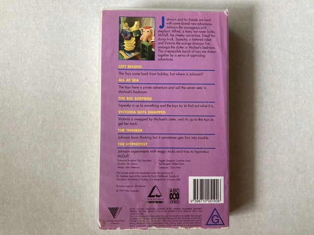 RARE JOHNSON AND Freinds The Big Surprise Vhs Tape Light Mould $13.00 ...