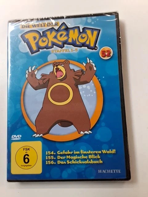 POKÉMON STAFFEL 1-3 DVD Deutsch FSK 6 Folgen 154-156 EUR 3,06 - PicClick DE