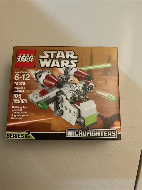 LEGO STAR WARS Microfighters Series 2 Republic Gunship 75076 New Sealed ...