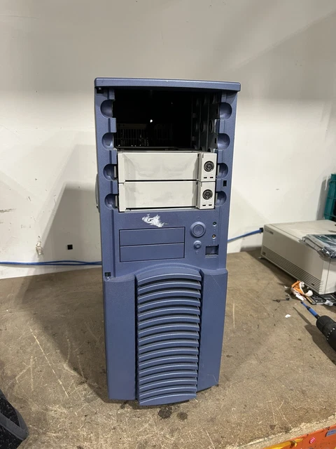 VINTAGE 00S BLACK/BLUE Chieftec/Antec Dragon ATX Case $139.99 - PicClick