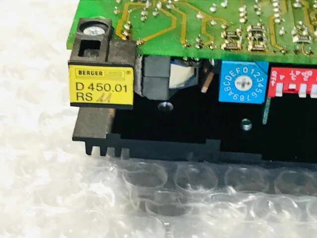 BERGER LAHR D 450.01 RS Servo drive Inverter control Board D450.01RS geprüft EUR 301,95 ...