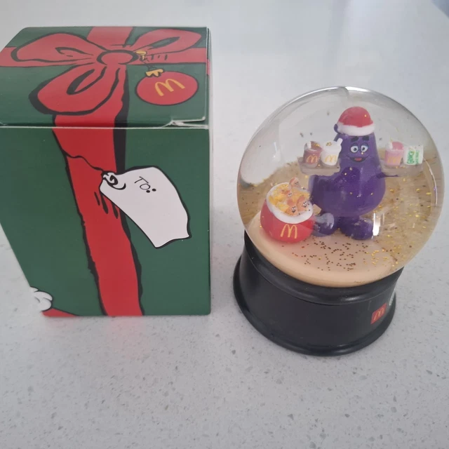 MCDONALDS 2025 CHRISTMAS X Dr.Seuss Grinch Meal Collectable Snow Globe ...