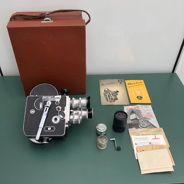 CAMERA CINEMA BOLEX H16 Reflex (H16 REX) Fonctionnelle + 4 objectifs En ...