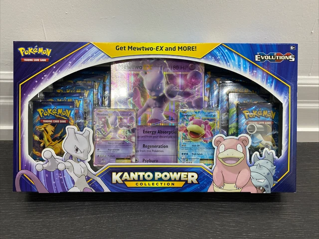 POKÉMON TCG XY Evolutions Kanto Power Collection Mewtwo-EX Box Factory ...